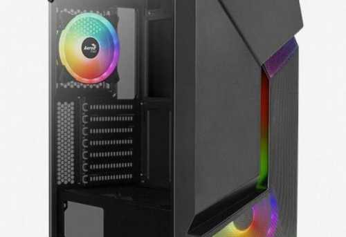 Корпус MidiTower aerocool scape-G-BK-V2 black (ATX