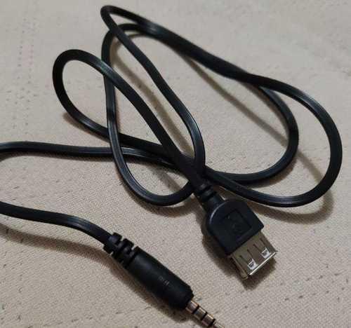 Переходник USB A на jack 3.5