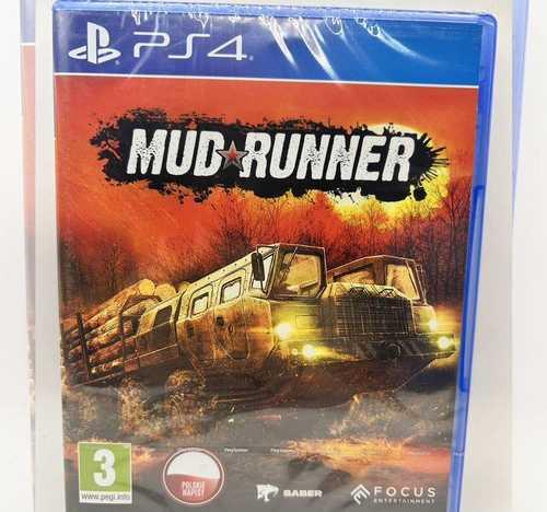 Диск PS4 Mudrunner A Spintires Game