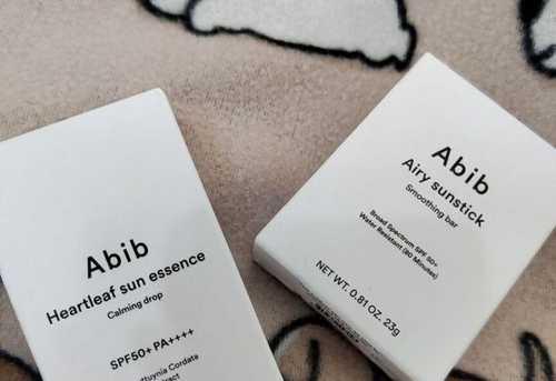 Abib spf 50, стик + ессенция