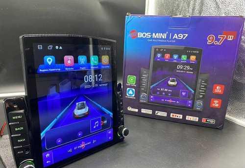 Автомагнитола A97 Тесла Android 4/64GB.Bos-Mini
