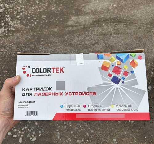 Картридж лазерный Colortek HQ-SCX-D4200A