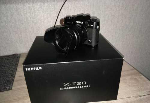 Продам фотоаппарат fujifilm x-t20