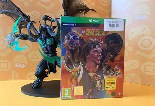 Xbox series X NBA 2K22 75th Anniversary Edition
