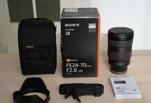 Sony FE 24-70mm f/2.8 GM состояние нового