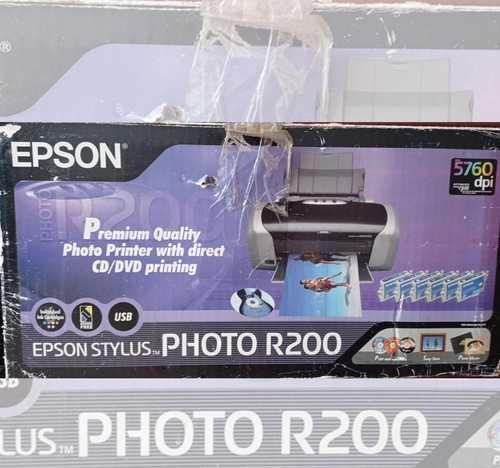 Фотопринтер Epson stylus photo R200