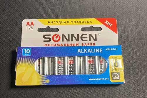 Батарейки Sonnen Alkaline (AA, LR6, 10 шт)