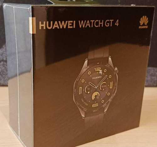 Новые Huawei Watch GT4 46mm черные