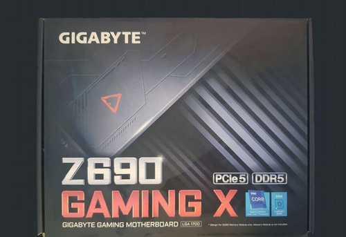 Мат. плата gigabyte Z690 gaming X, LGA 1700, DDR5