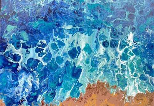 Интерьерная картина "Морская волна"