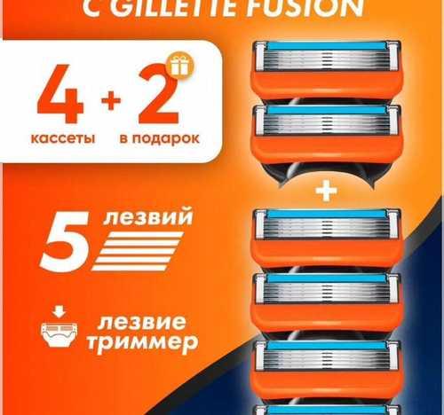 Кассеты для бритья gillette