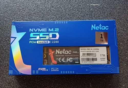 SSD 1TB M.2 netac N930E-Pro NVMe 2280