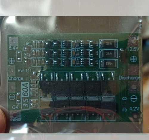 Платы BMS 3s 60A 3шт