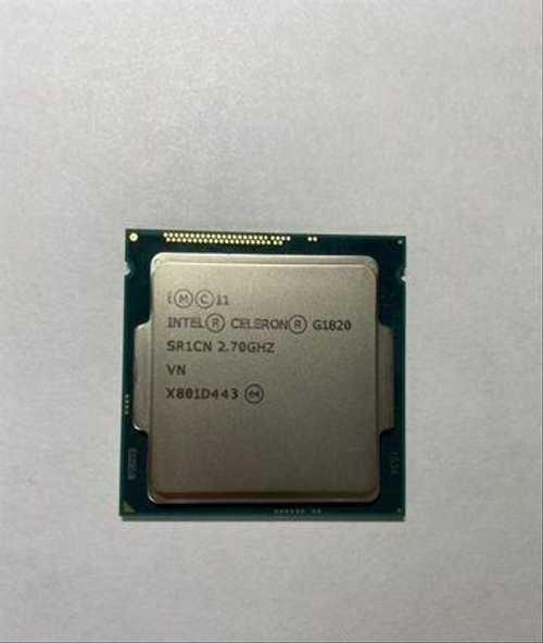 Процессор Intel Celeron G1820 2.70 GHz