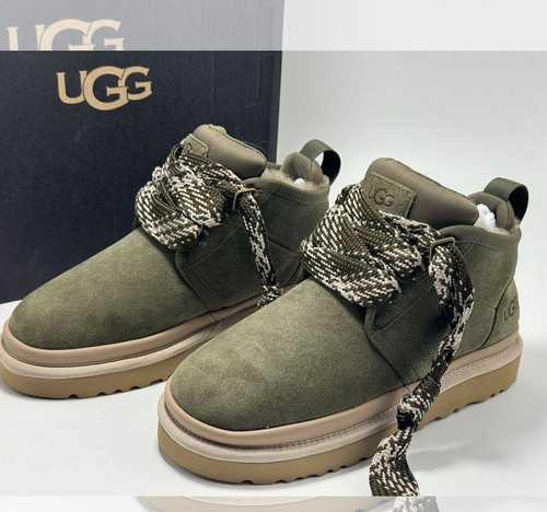 UGG mens neumel FT green suede