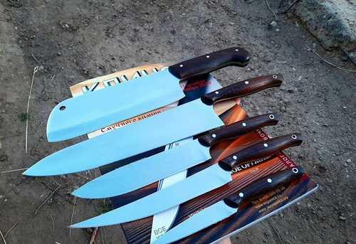 Кухонные кованые ножи ручной работы 110х18