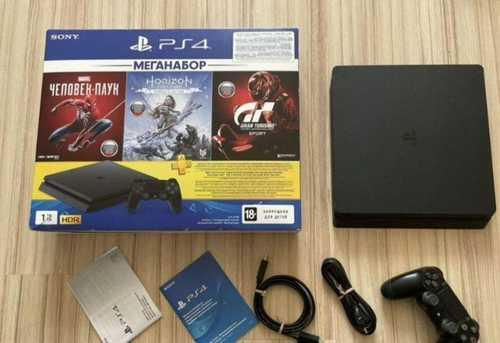 Sony PS4 Slim 1TB (2208B) Коробка + 50Игр