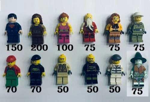Минифигурки Lego разные, оригинальные
