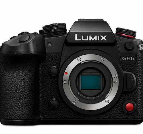 Беззеркальный фотоаппарат Panasonic Lumix GH6 Body, английское меню