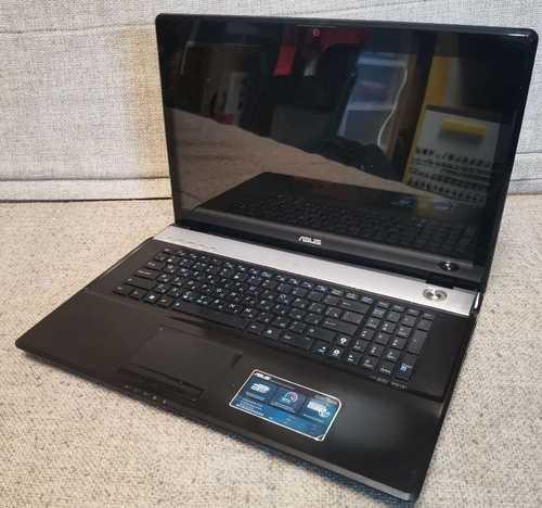 17.3" Asus, i5(3.20GHz), 8Gb, видео 1Gb, Новая АКБ