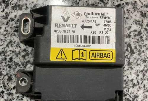 Блок управления AIR BAG Renault Logan 1 8200702320