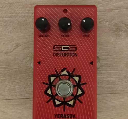 Гитарная педаль SCS Distortion RT-10 yerasov