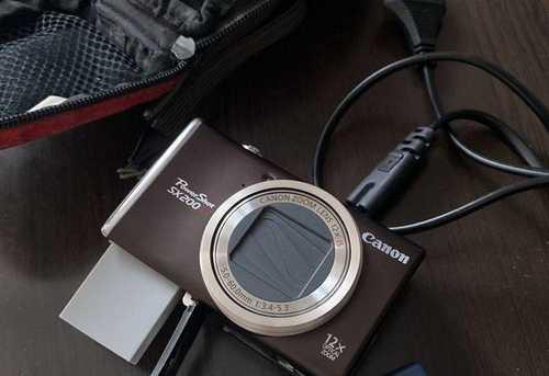 Фотоаппарат Canon PowerShot SX200 IS