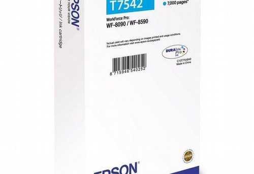 Картридж Epson C13T754240 голубой экстра увеличенн