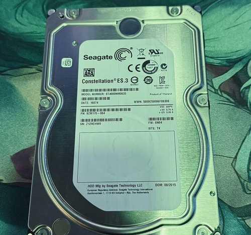 SATA HDD Seagate 4tb