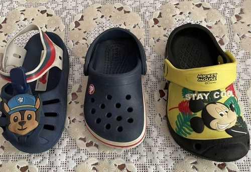 Сандали крокс crocs для мальчика