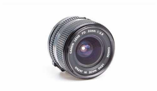 Canon lens FD 24mm f2.8