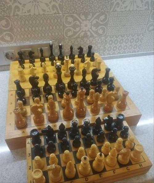 Шахматы, шашки, домино Винтаж СССР