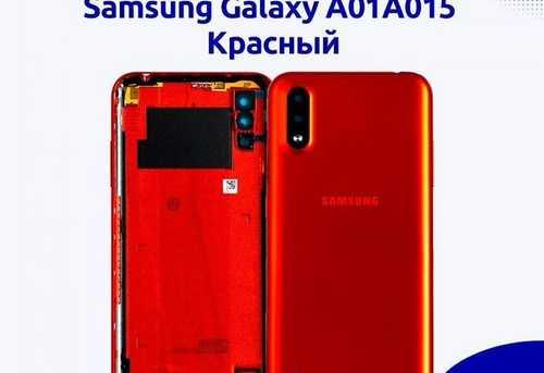 Задняя крышка для Samsung Galaxy A01/A015 Красный