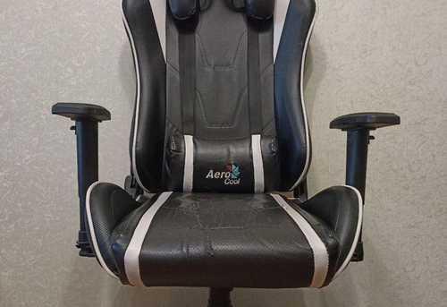 Кресло игровое Aerocool AC220 AIR-BW белый