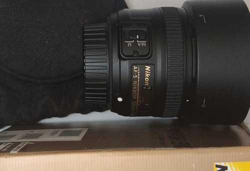 Nikon 50mm f/1.8G AF-S Nikkor Никон полтинник 50мм