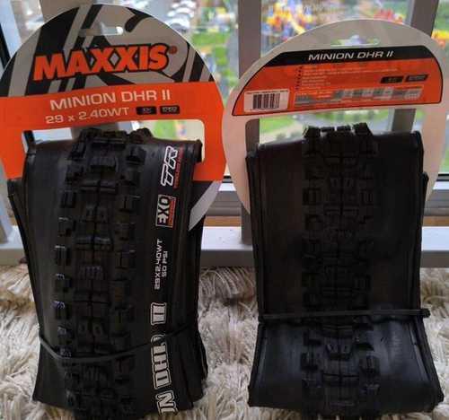 Покрышка Maxxis Minion DHR II 29x2,4WT кевлар