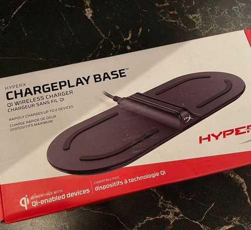Hyperx chargeplay base (беспроводная зарядка) Qi
