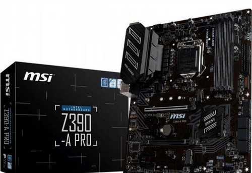 Msi z390 a PRO+Intel core i5 9600kf