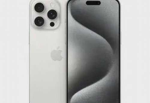 Apple iPhone 15 Pro Max, 256 гб, (2 SIM), White Ti