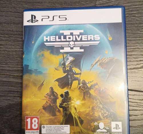 Helldivers 2 ps5 диск