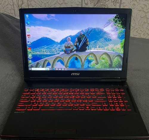 Игровой ноутбук MSI GL63(i5/SSD/GTX1050Ti)