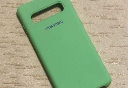 Чехол для Samsung S10 silicone case