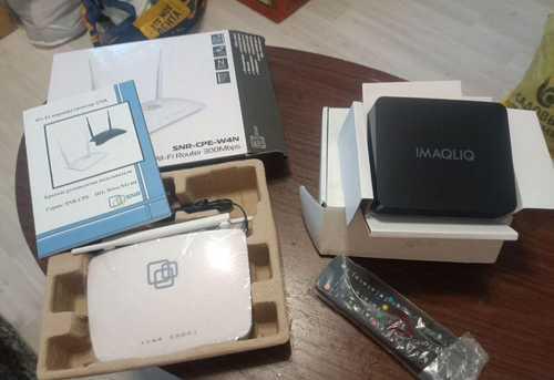 Wifi роутер и цифровая tv приставка Imaqliq G-Box