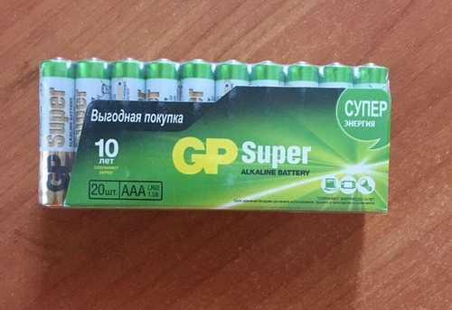 Батарейки аа GP Super