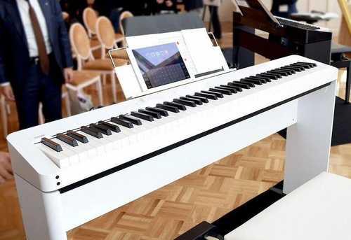 Белое Цифровое Пианино для музыкальной школы Casio