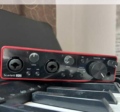 Focusrite scarlett 2i2 3rd gen реплика