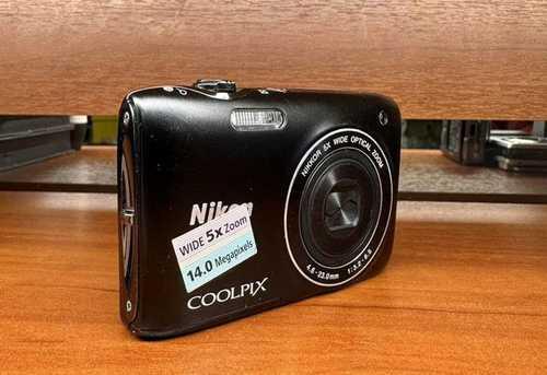 Nikon Coolpix S3100 Фотоаппарат (на запчасти)