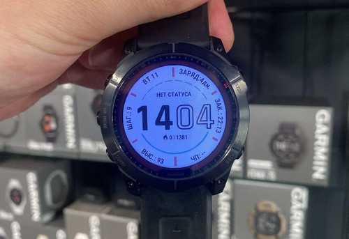 Часы Garmin Fenix 7X Sapphire Solar Black Sensor