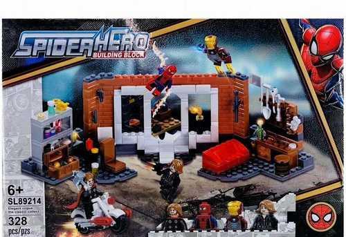Лего Мстители в мастерской Человека-паука, 328 дет