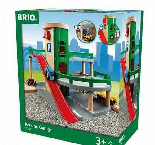 Brio 33204 – Парковка для машин деревянной железно